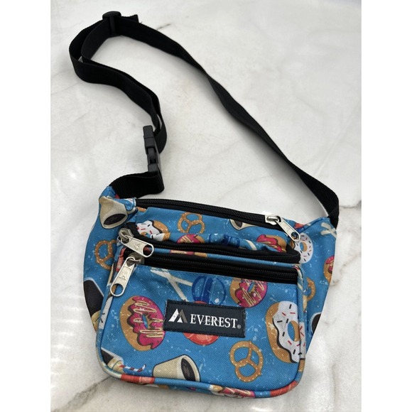 Everest Designs | Bags | Everest Fanny Pack Bag Lollipop Donuts Coffee ...